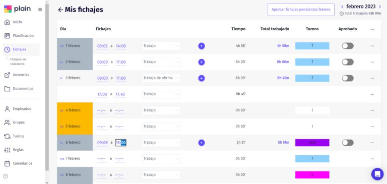 Planificación automática y sin errores de turnos de trabajo de un hotel